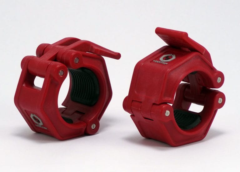 Lock-Jaw OLY 2 Collar – Red Pair | Anderson Powerlifting